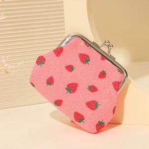 Bags | Strawberry Coin Purse | Poshmark